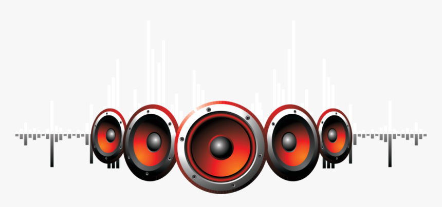 Transparent Sound Waves Png - Transparent Background Speakers Png, Png ...