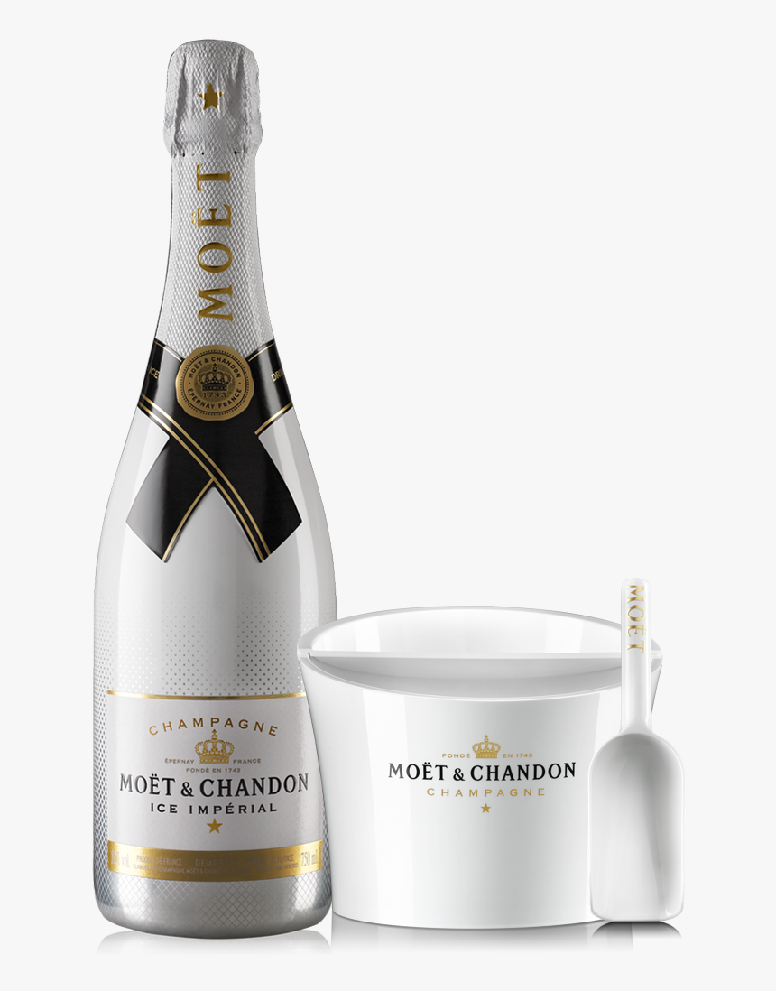 75cl Bottle - Moet Chandon Ice Imperial Set, HD Png Download ...