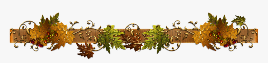 Borders Transparent Thanksgiving Clip Art 101 Clip - Autumn Border Clip ...