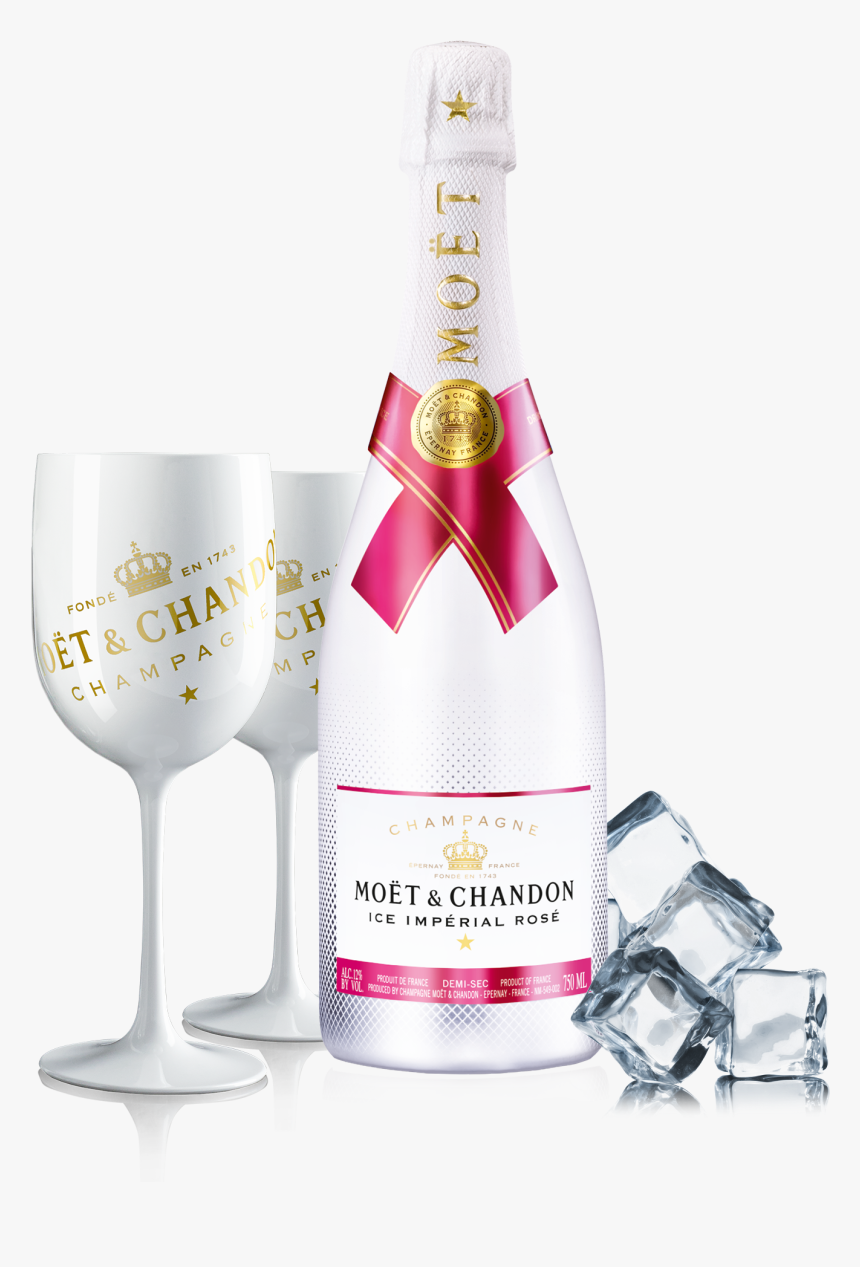 Moet & Chandon Iceimperial Rose 1hrdeliveryset - Moët & Chandon, HD Png ...
