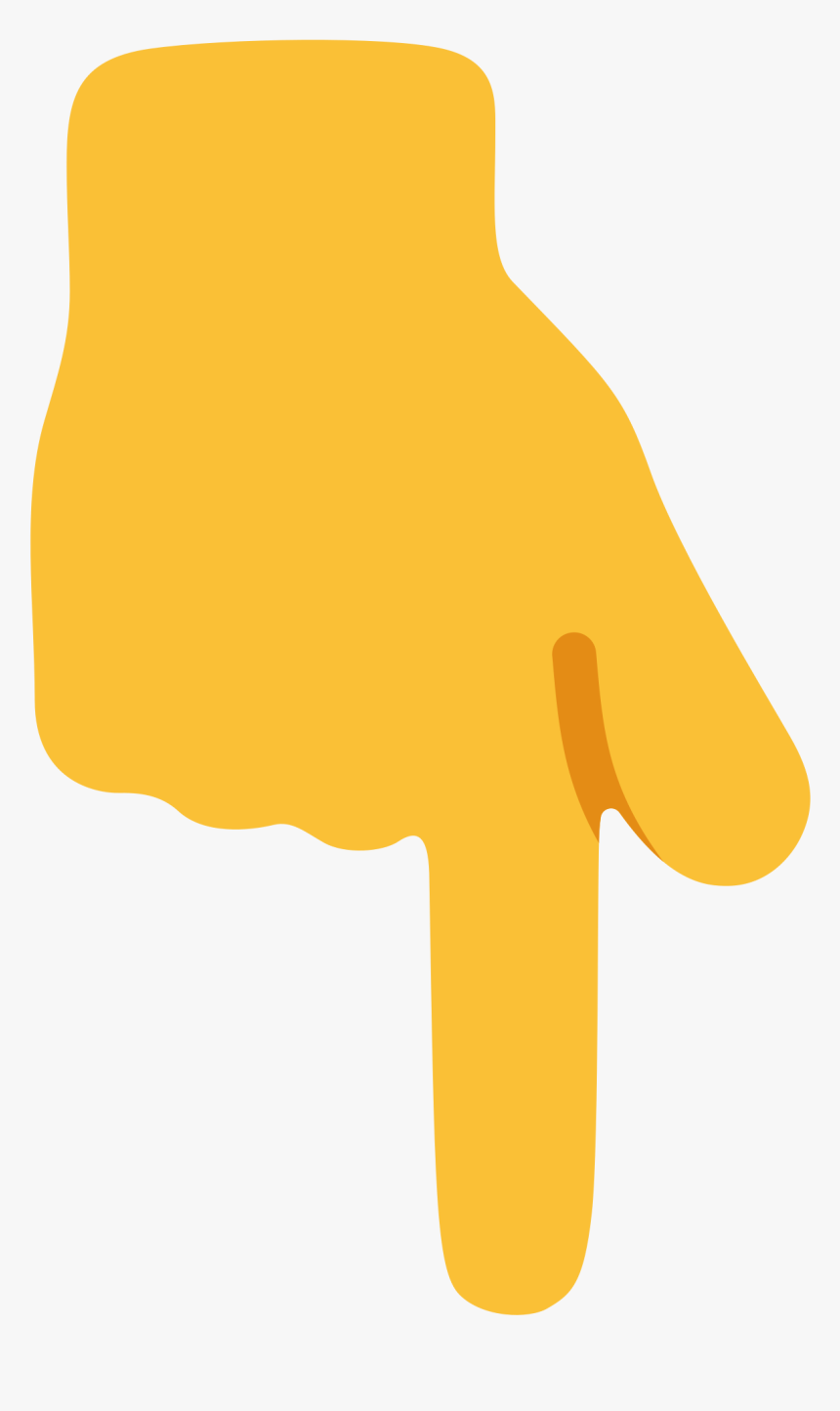 Finger Pointing Down Png