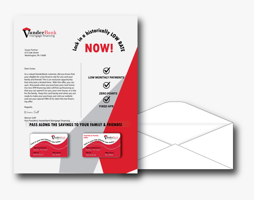 Direct Mail Letter With Card, HD Png Download , Transparent Png Image ...