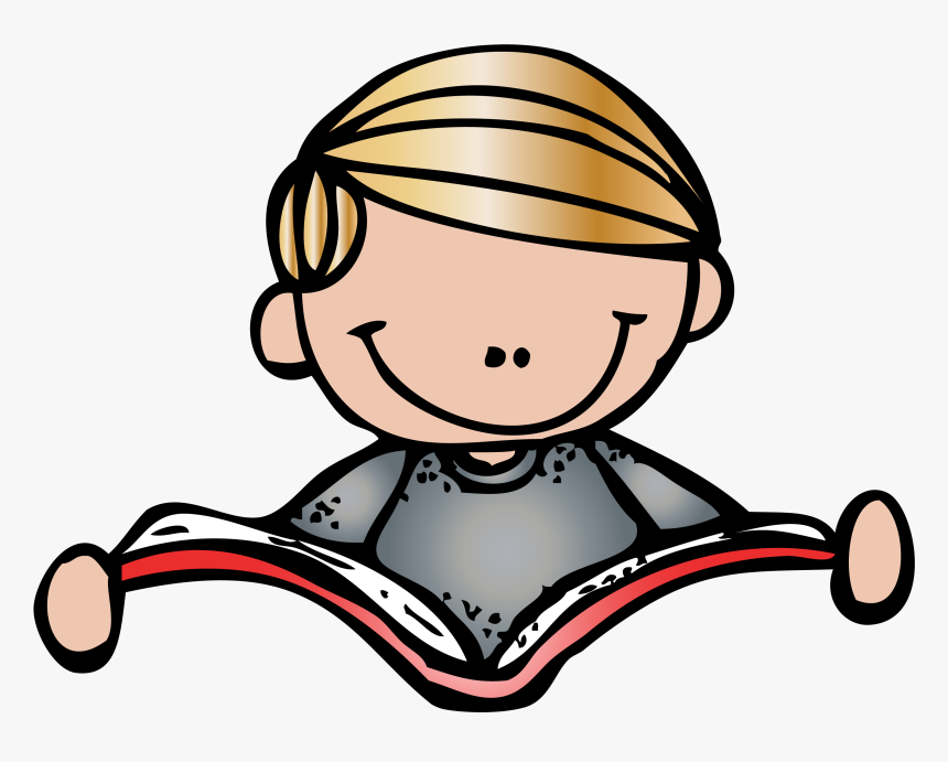 Book Clipart Melonheadz - Melonheadz Clip Art Read, HD Png Download ...