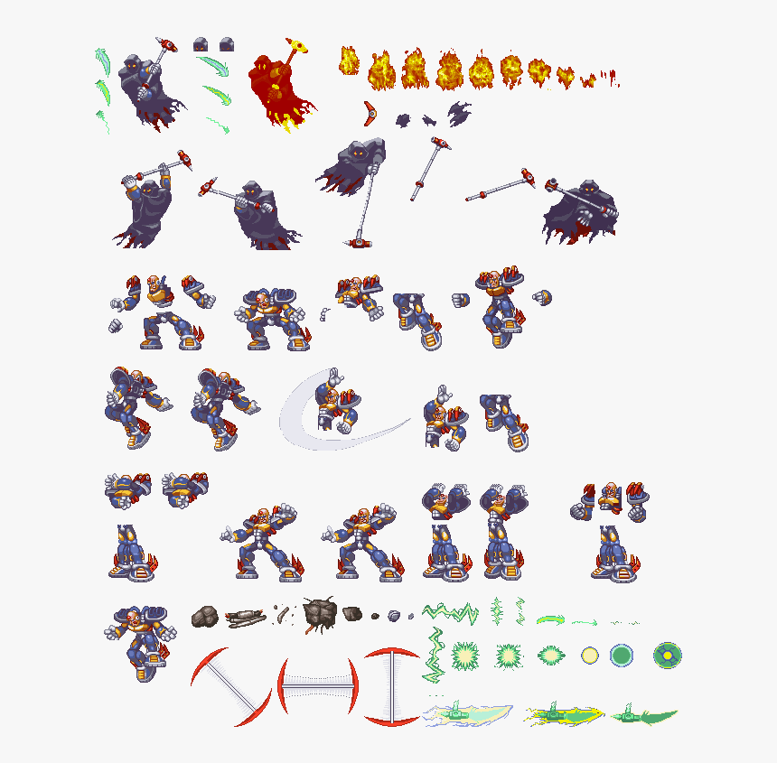 Megaman X Enemy Sprite
