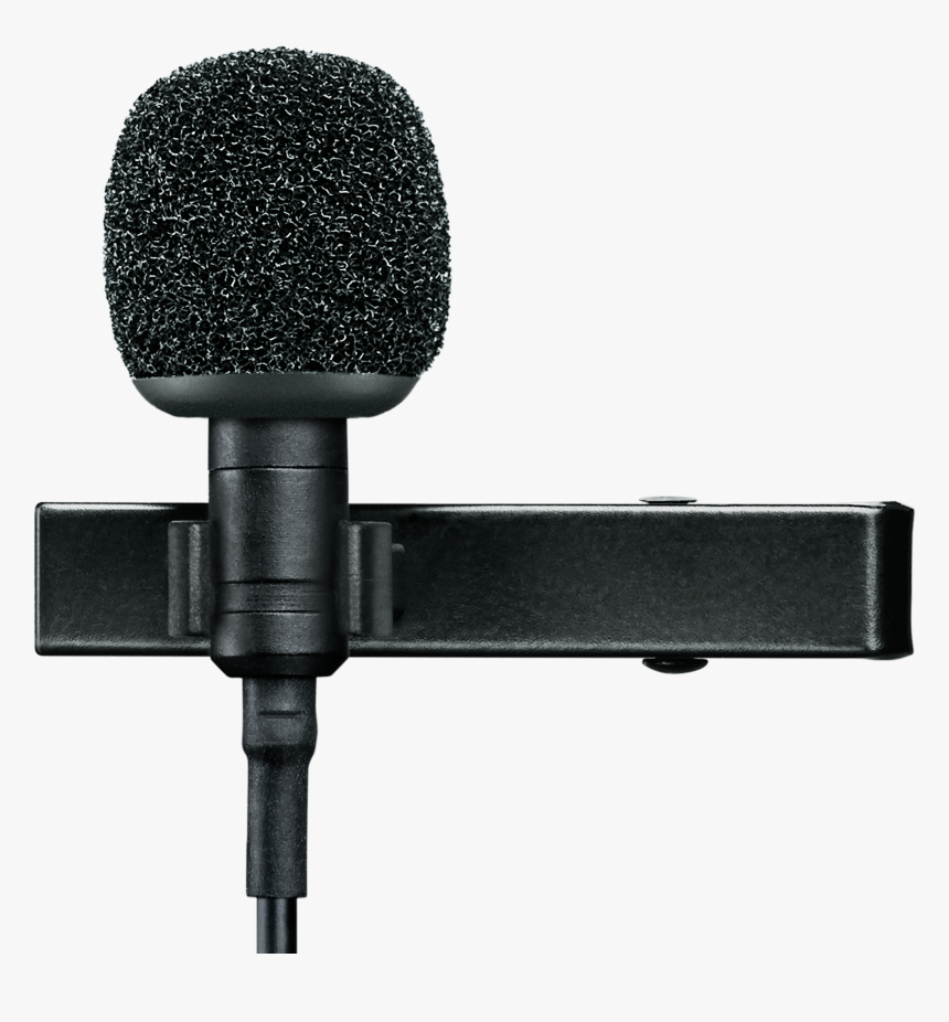 Large Clip Microphone - Lavalier Microphone Transparent, HD Png ...