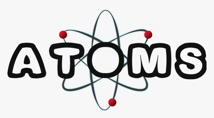 Atoms Logo Inverse - Atom, HD Png Download , Transparent Png Image ...