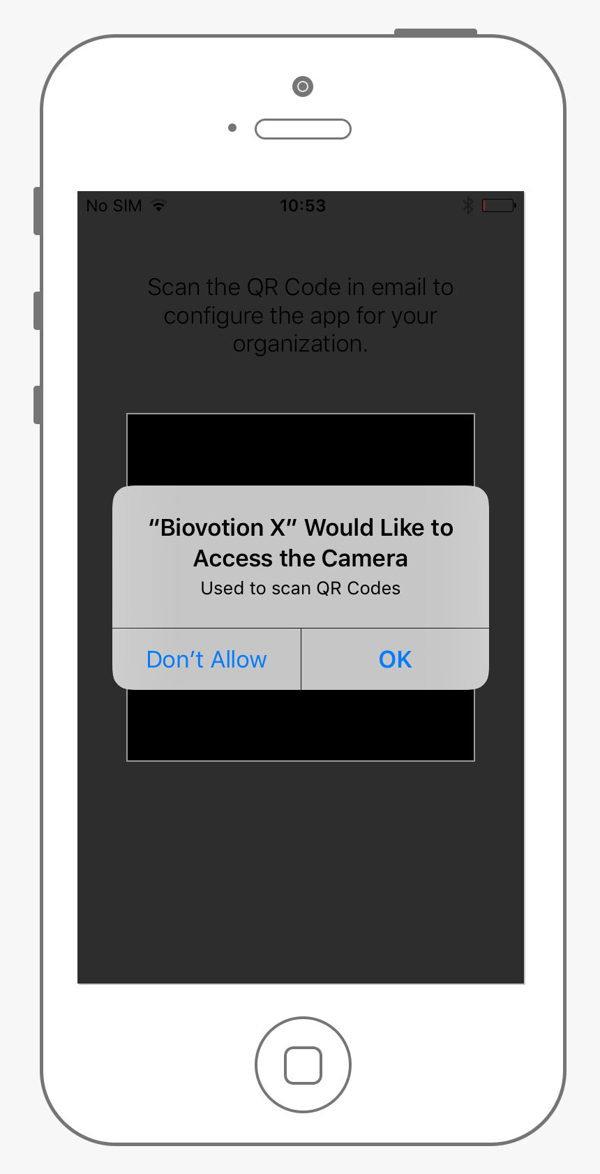 App Allow Camera Access To Scan Qr Code, HD Png Download , Transparent ...