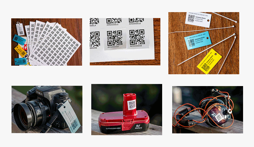 Qr Code Labels Tags - Digital Slr, HD Png Download , Transparent Png ...