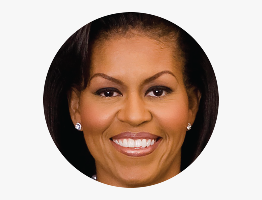 Michelle Obama Button - Michelle Obama's, HD Png Download , Transparent ...