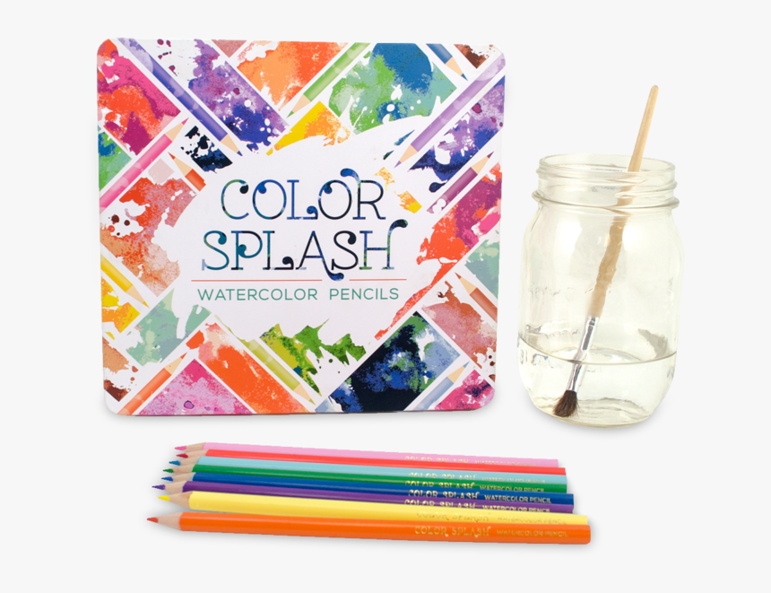 Color Splash Watercolor Pencils - Color Splash Pencils, HD Png Download ...