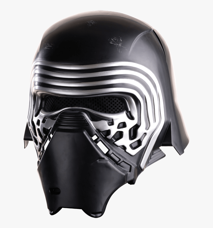 Deluxe Two-piece Adult Kylo Ren Mask - Kylo Ren Mask, HD Png Download ...