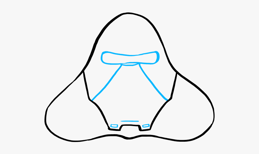 How To Draw Kylo Ren, HD Png Download , Transparent Png Image - PNGitem
