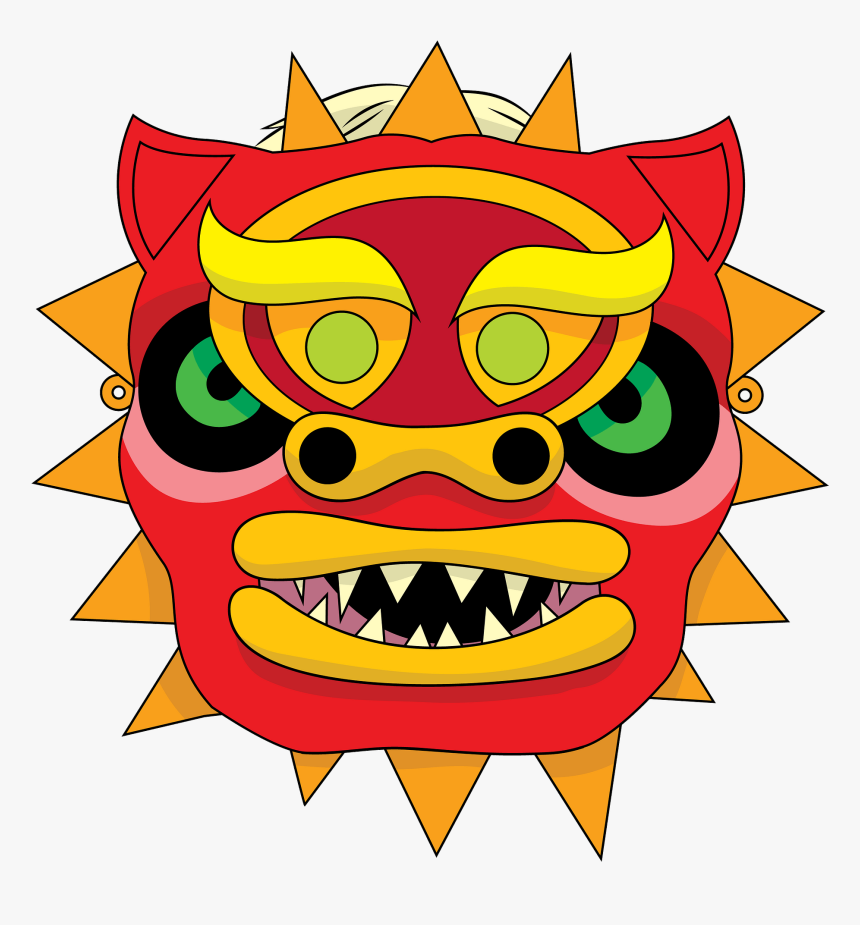 Chinese Dragon Mask Vector, HD Png Download , Transparent Png Image ...