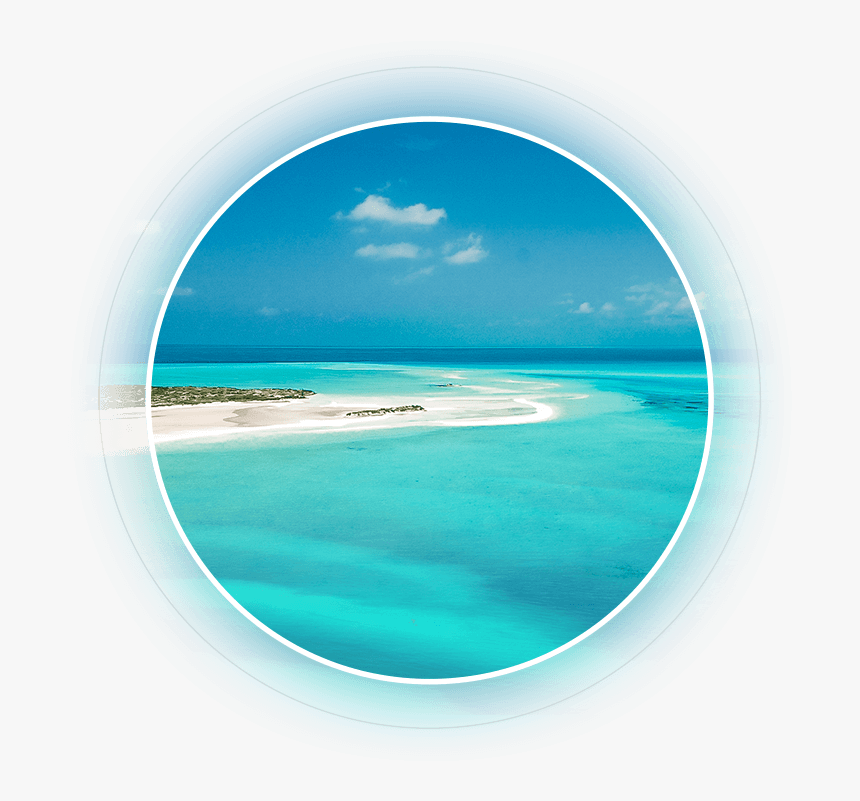 Blue Ocean - Ocean In A Circle, HD Png Download , Transparent Png Image ...
