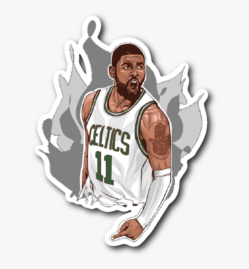 Kyrie Sticker Png - Kyrie Iphone Decal Clear Background, Transparent ...
