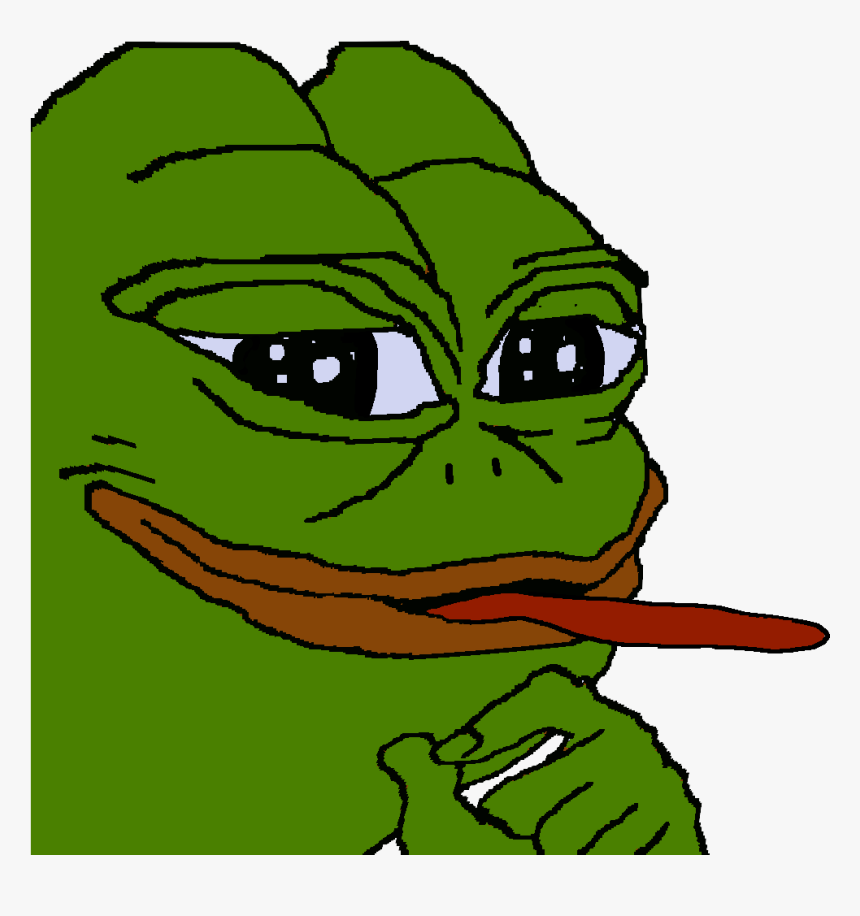 Pepe Frog Png - Pepe The Frog Tongue, Transparent Png , Transparent Png ...