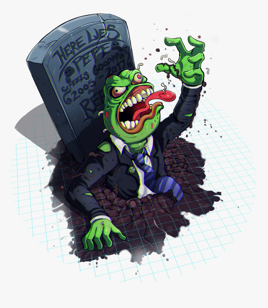 Fictional Character Cartoon - Pepe The Frog Resurrection, HD Png ...