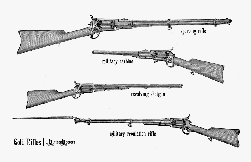 Old Guns Drawing, HD Png Download , Transparent Png Image - PNGitem