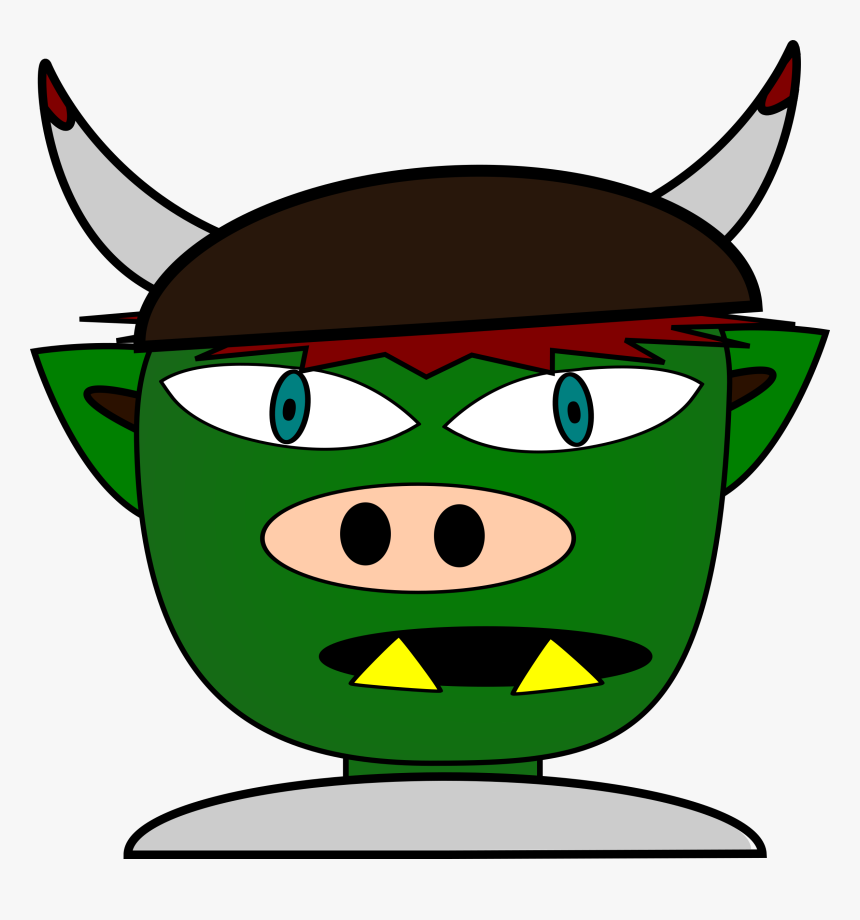 Orc Face Png, Transparent Png , Transparent Png Image - PNGitem