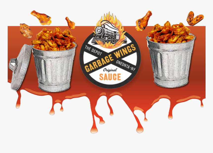 Our Famous Garbage Wings - Garbage Wings, HD Png Download , Transparent ...