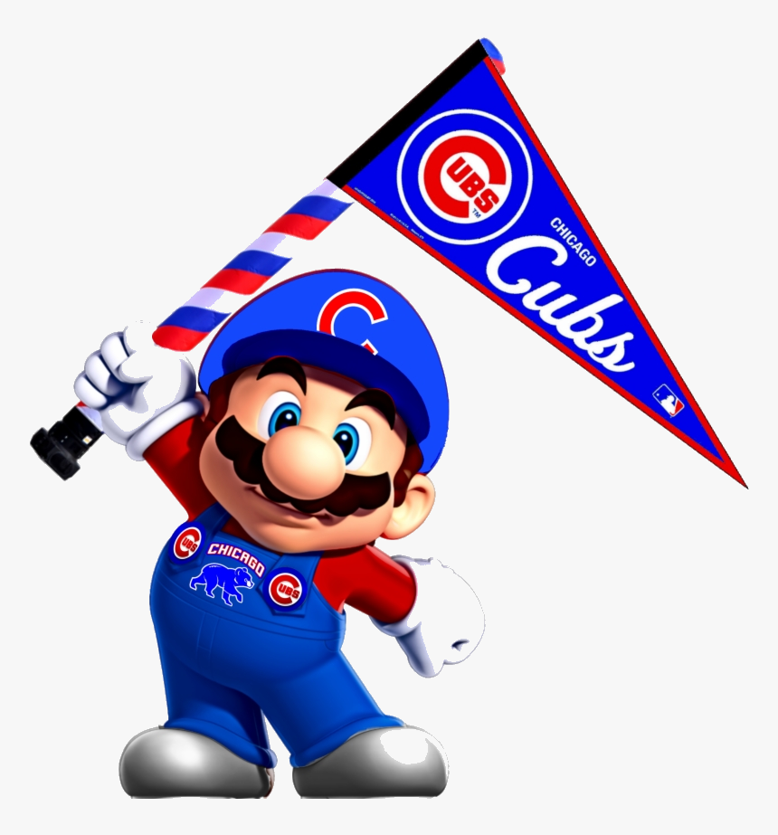 Chicago Cubs Logo Baseball Highlights Mlb Transparent - Mario Bross, HD ...