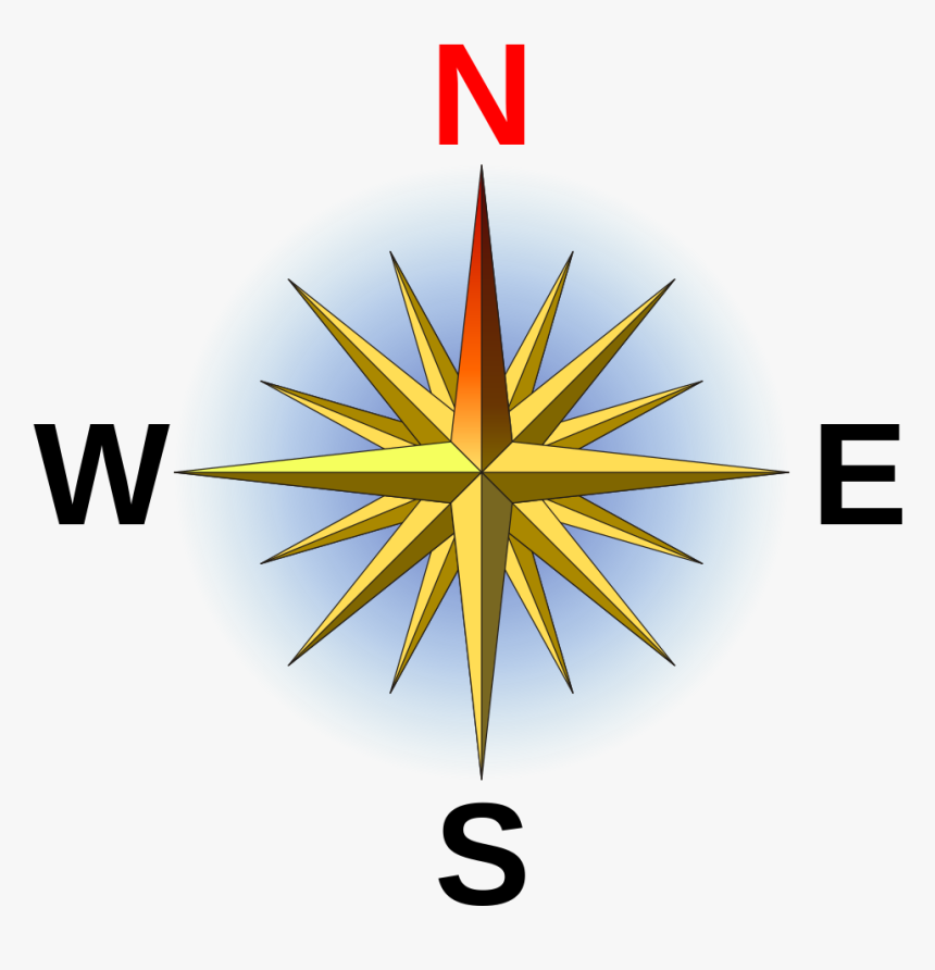 Compass Rose En Small N - Cool Compass Rose Designs, HD Png Download ...