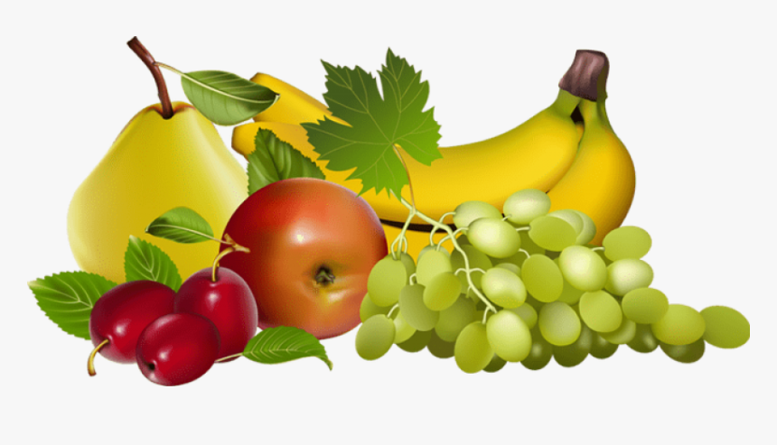 Basket Clipart Fruit - Fruits Clipart Transparent Background, HD Png ...