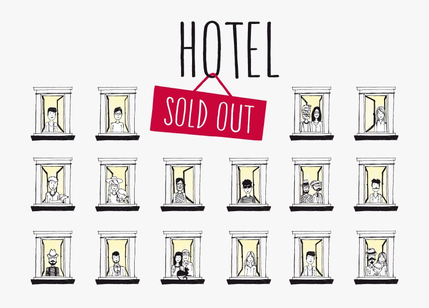 Sold Out Clipart Hotel - Sold Out Hotel, HD Png Download , Transparent ...