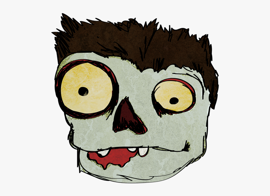 Free To Use Public Domain Halloween Clip Art - Cartoon Zombie Face Png ...