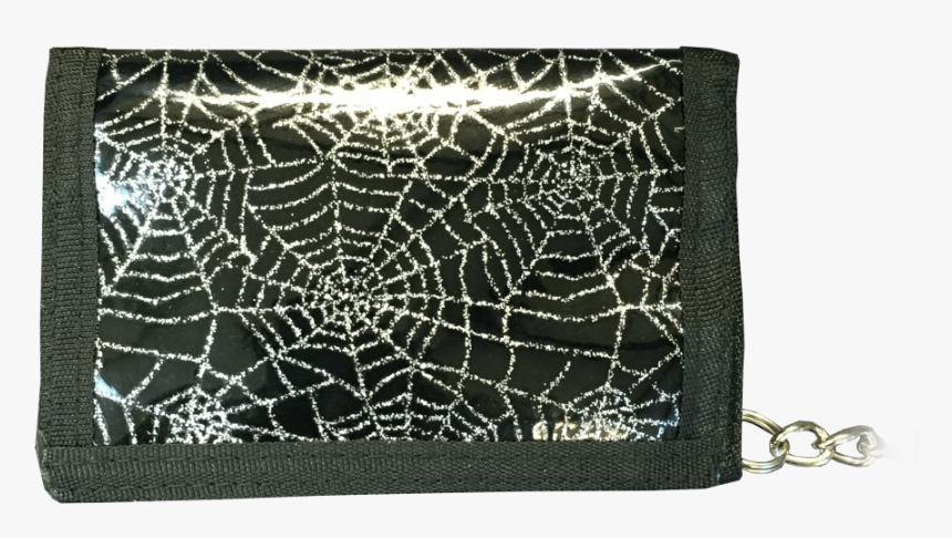 Silver Spider Web Wallet - Spider Web, HD Png Download , Transparent ...