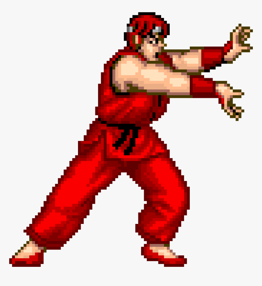 Ryu Pixel Art Png, Transparent Png , Transparent Png Image - PNGitem