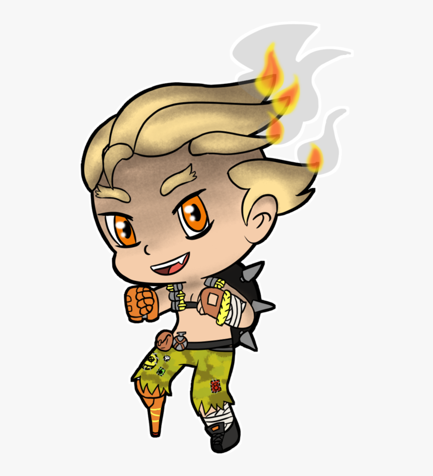 Junkrat Chibi By Tisha - Cartoon, HD Png Download , Transparent Png ...