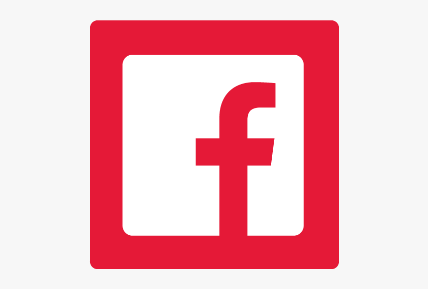 Facebook Logo Red Png, Transparent Png , Transparent Png Image - PNGitem