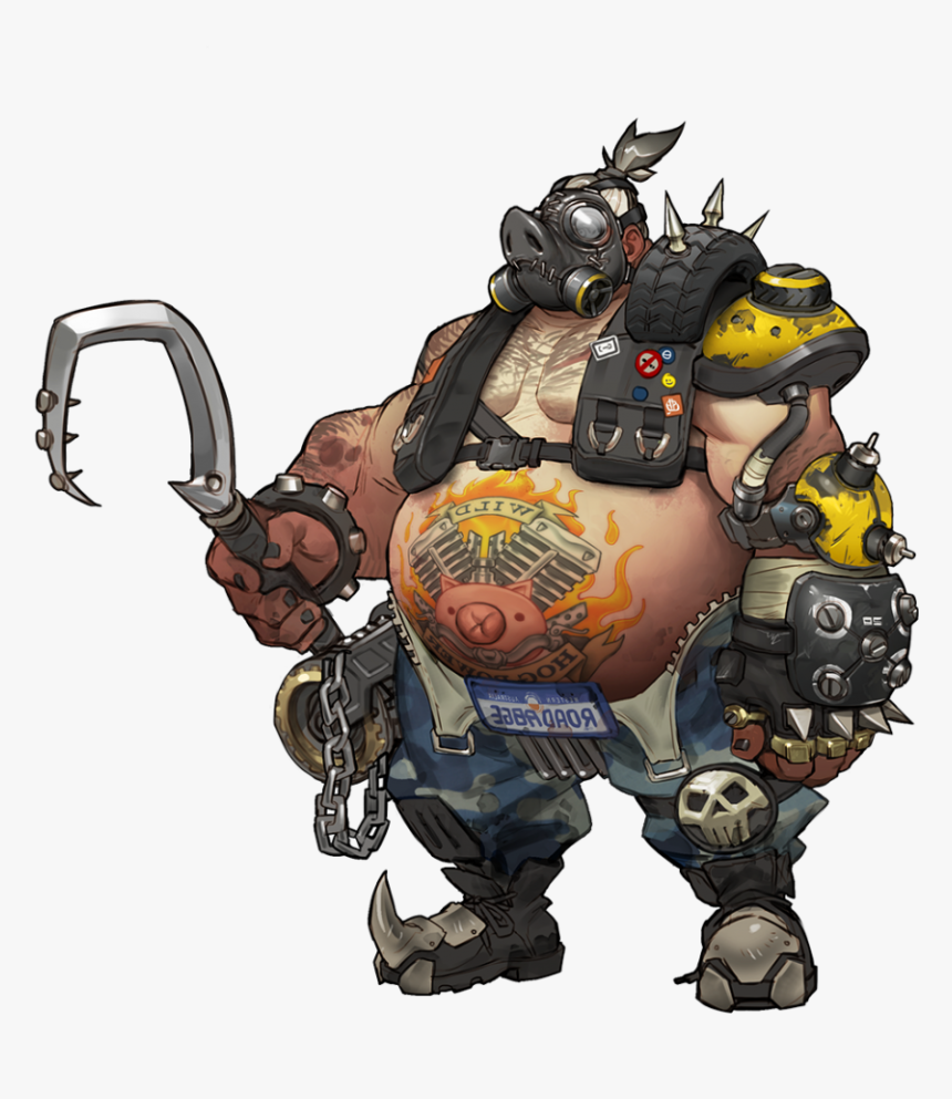 Overwatch Roadhog Png - Roadhog Overwatch Png, Transparent Png ...