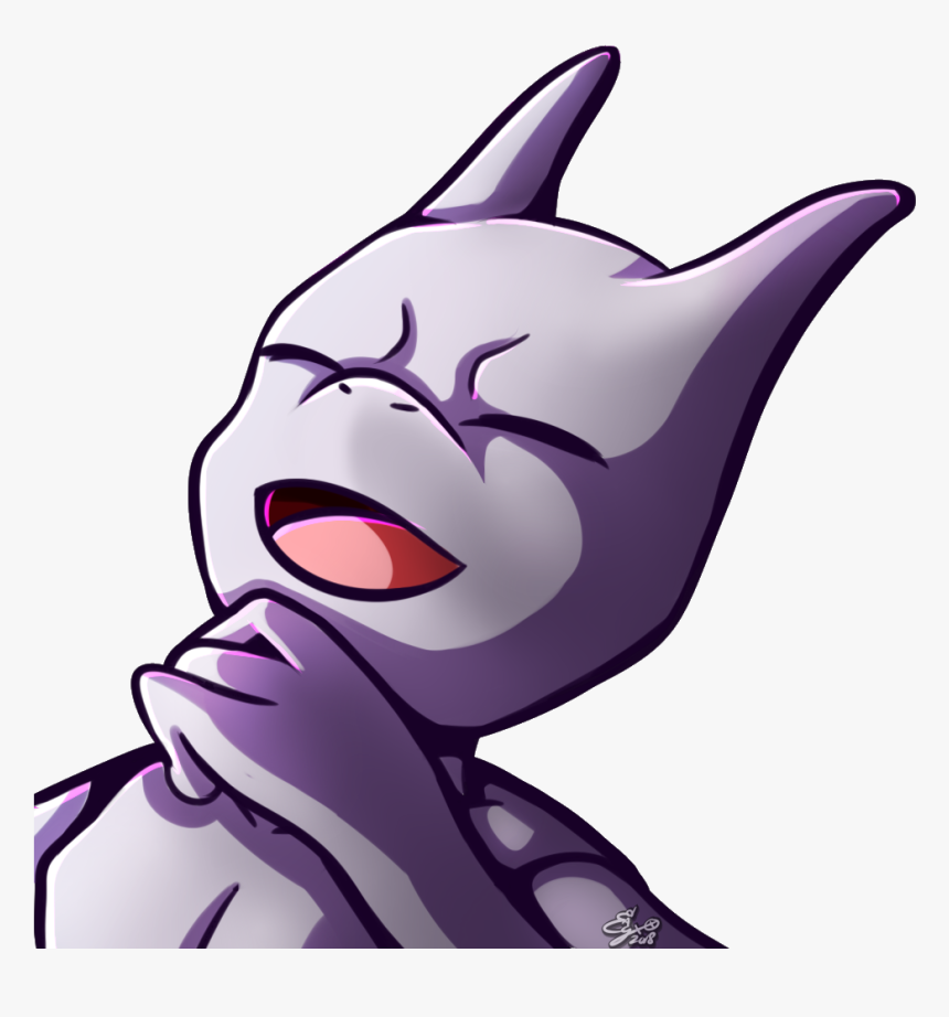 Mewtwo Twitch Emote, HD Png Download , Transparent Png Image - PNGitem