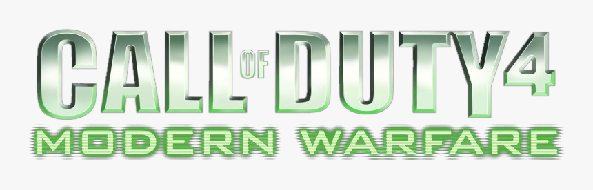 Call Of Duty 4 Logo Png, Transparent Png , Transparent Png Image - PNGitem