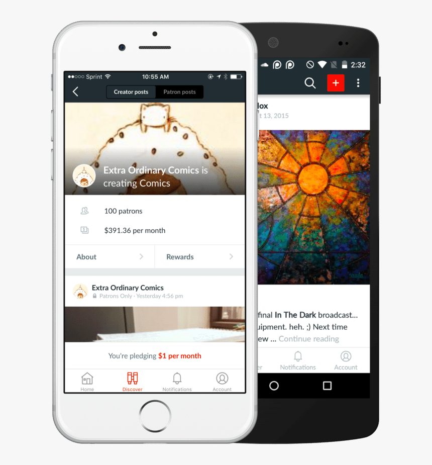Patreon Transparent App - Patreon Ios App, HD Png Download , Transparent Png Image - PNGitem