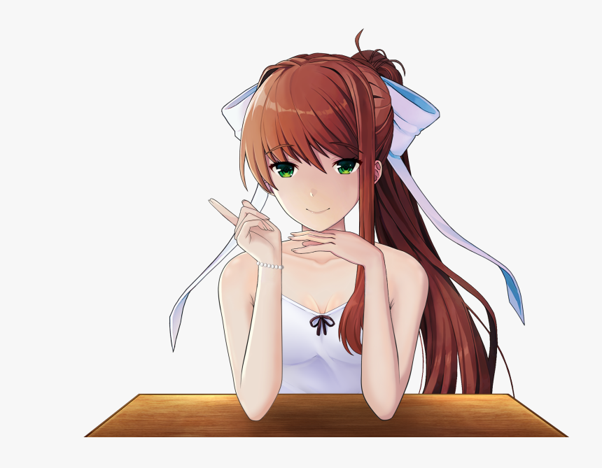 Pupright Pearls Point Right - Monika After Story Ribbons, HD Png ...