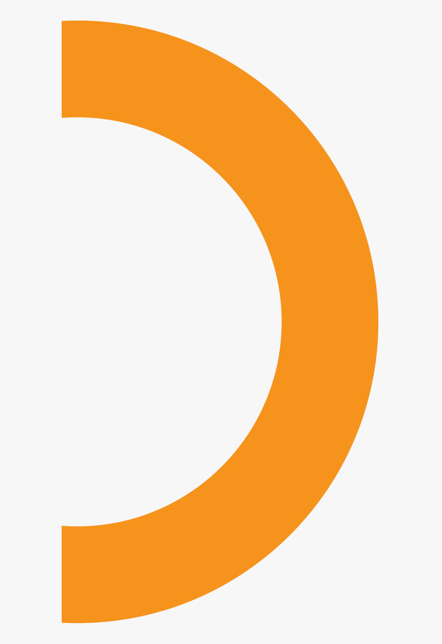 Circle , Png Download - Half Circle Orange Png, Transparent Png ...