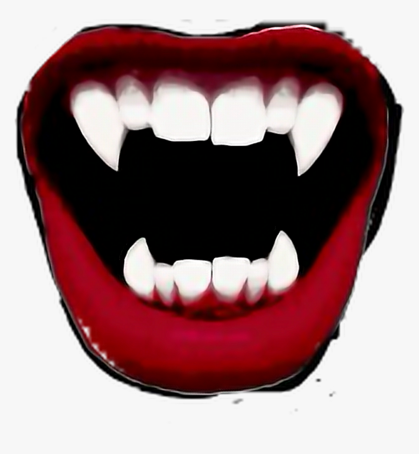 Vampire Smile Clipart , Png Download - Vampire Mouth With Blood Png ...