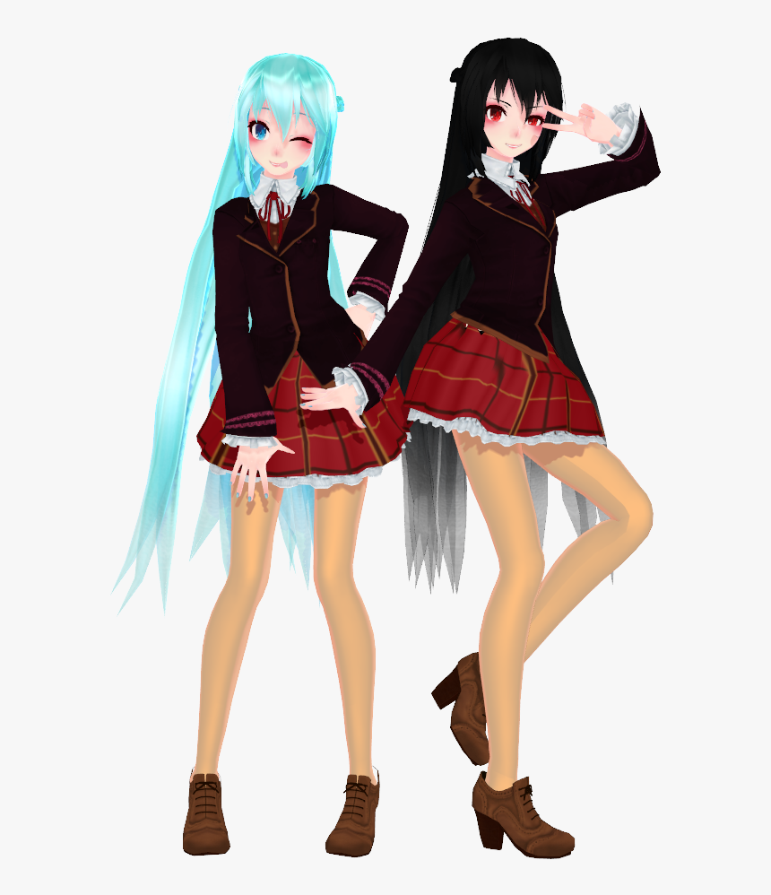 Hatsune Miku Mikumikudance Clothing School Uniform - Anime, HD Png ...
