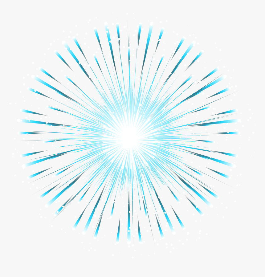 Blue Firework Transparent Png Clip Art Image - Background Light Png Hd ...