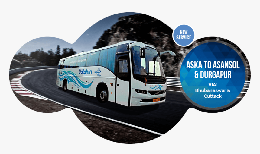 Online Bus Ticket Booking Dolphin Bus Service - Dolphin Volvo Bus, HD ...