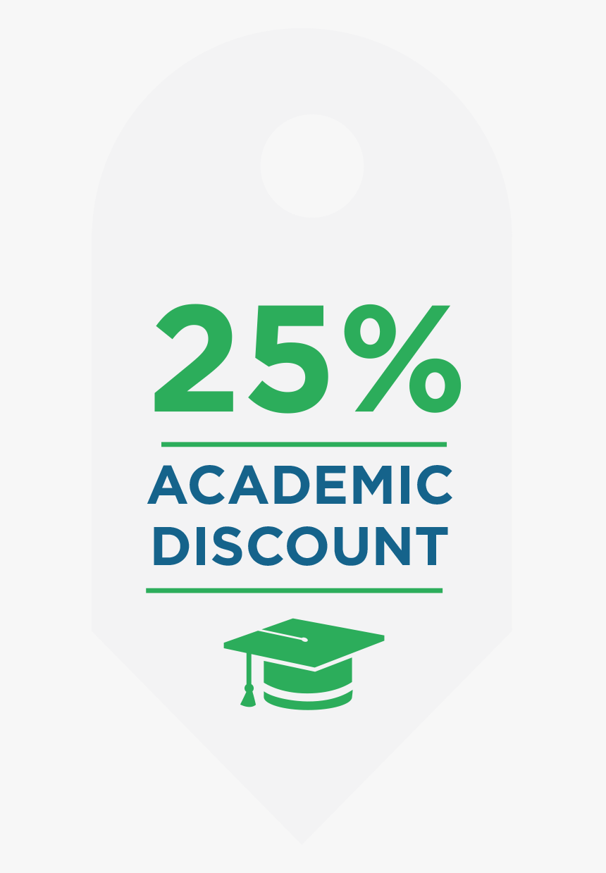 25% Academic Discount - Graphic Design, HD Png Download , Transparent ...