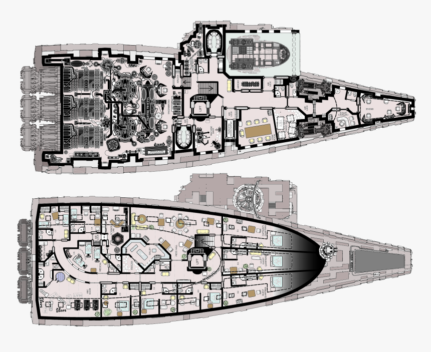 Sci Fi Ship Map, HD Png Download , Transparent Png Image - PNGitem