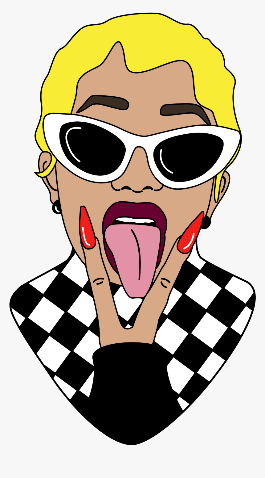 Cardi B Illustration Sticker - Cardi B Illustration, HD Png Download ...