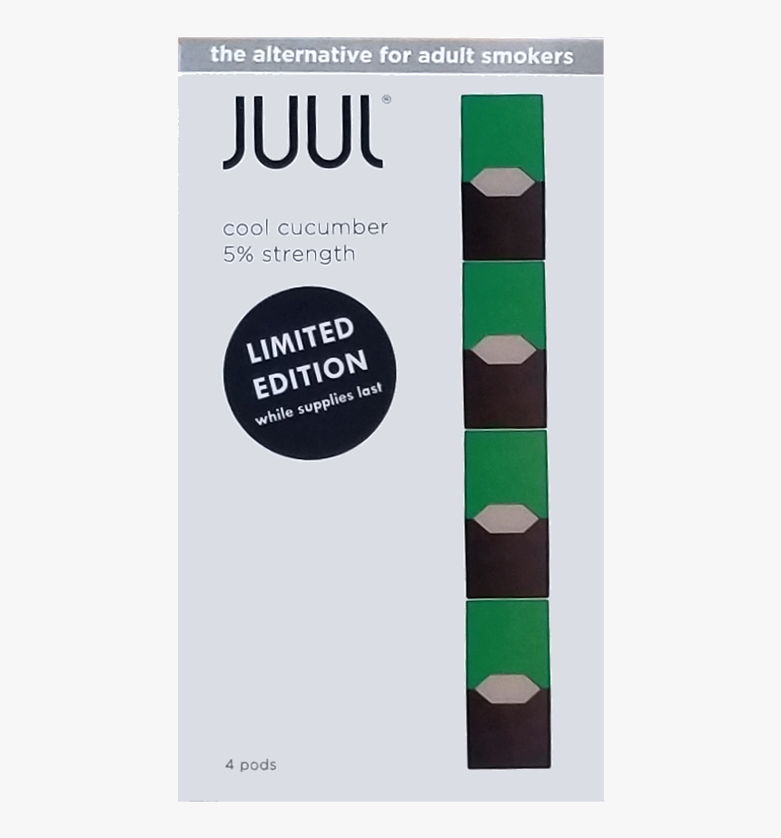 Cool Cucumber Juul Pods, HD Png Download , Transparent Png Image - PNGitem