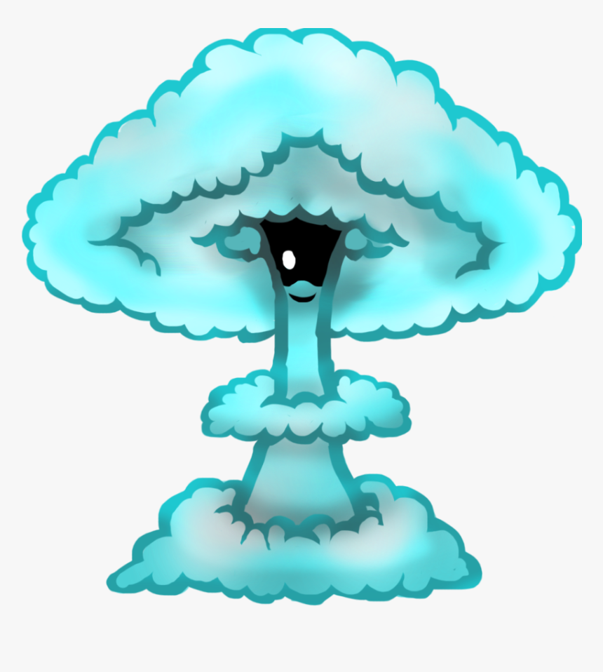 Transparent Mushroom Cloud Png - Pvz Fanmade Plants, Png Download ...