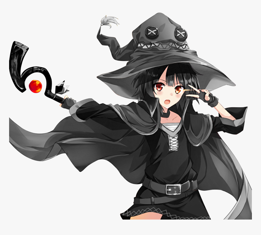 Transparent Megumin Png - Megumin Konosuba Render, Png Download ...