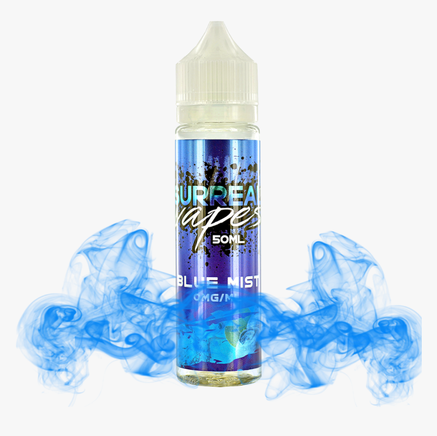 Surreal Vapes 50ml - Transparent Blue Smoke Effect Png, Png Download ...